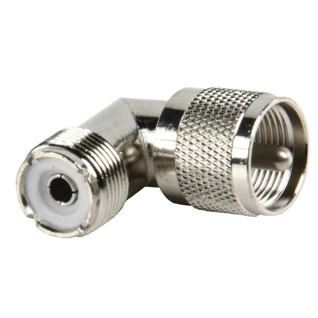 Antenne Adapter PL259 Male - PL259 Female Zilver