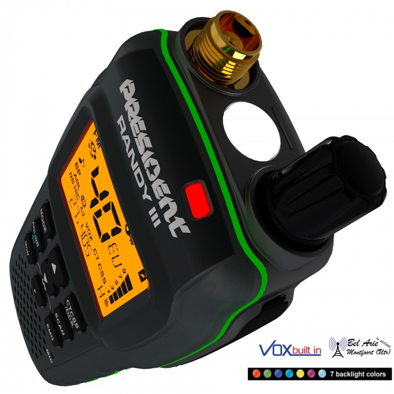 President Randy III 27MHz portofoon Nieuw