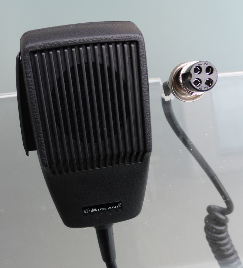 Midland MDL4190 MICROPHONE 4 pin